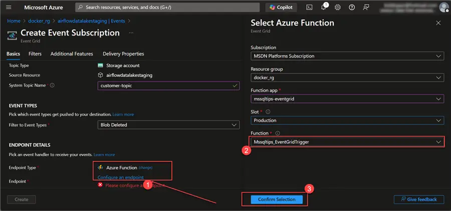 Azure Function Event Grid Trigger Example And Post Request