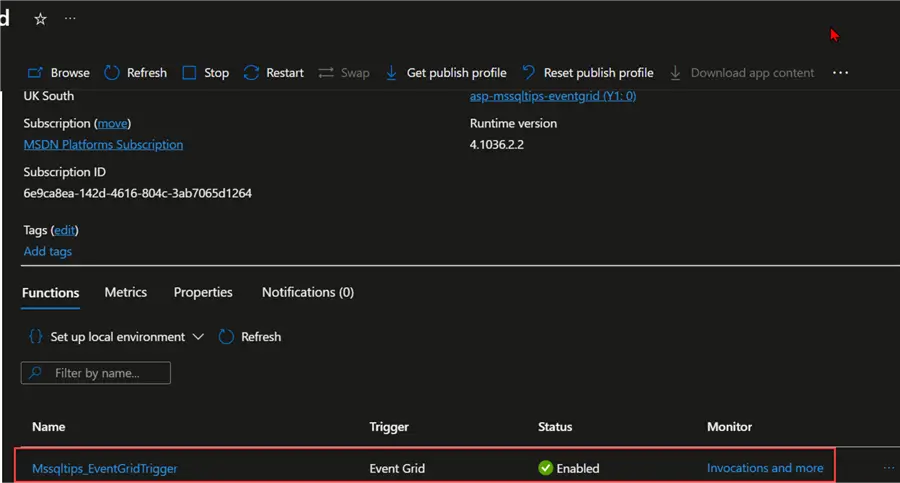 Azure Function Event Grid Trigger Example And Post Request