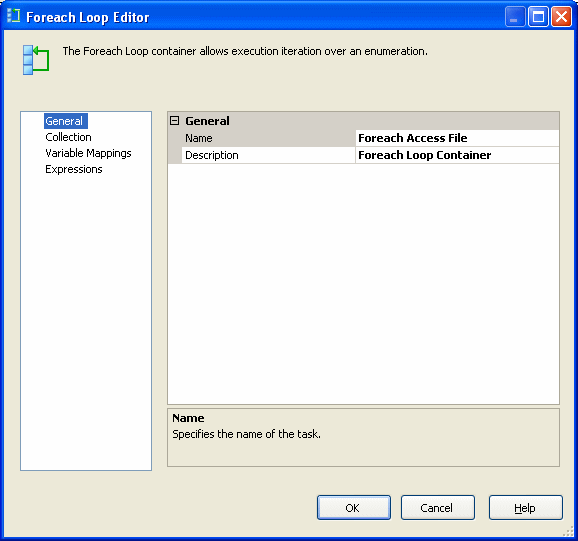 Dynamically build connection objects for MS Access databases in SSIS
