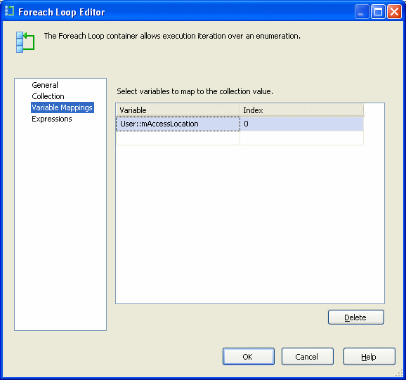 Dynamically build connection objects for MS Access databases in SSIS