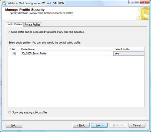 Sql Server 2005 Database Mail Setup And Configuration Scripts 3214