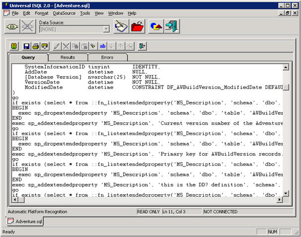 Build A Sql Server Data Dictionary With The Extended Properties