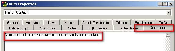 Build A Sql Server Data Dictionary With The Extended Properties