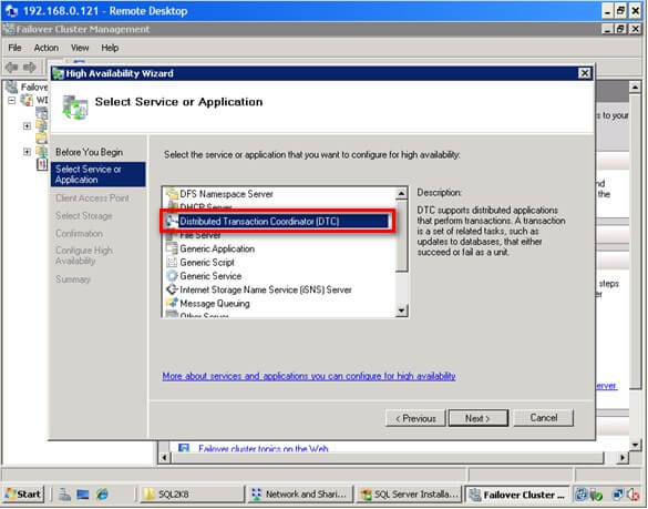 Install SQL Server 2008 on a Windows Server 2008 Cluster Part 3