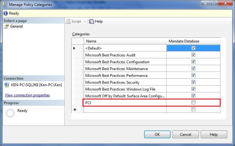 Using Mandate Database With Sql Server Policy Based Management