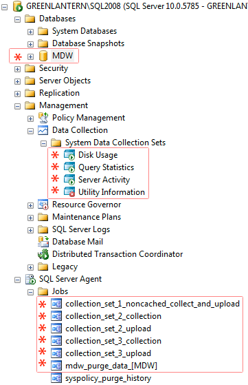 Removing the SQL Server Management Data Warehouse