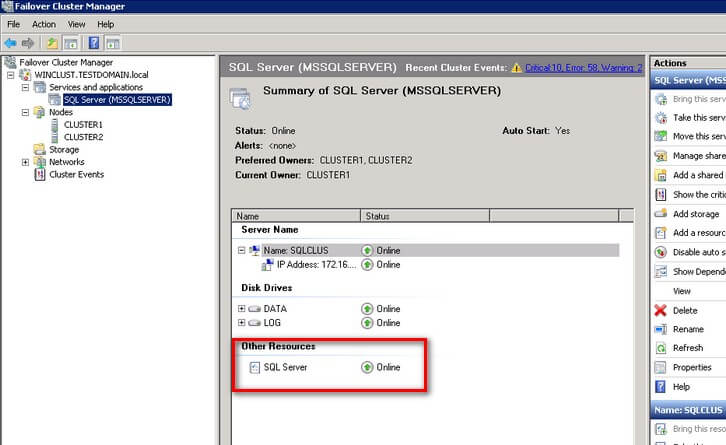 Fix Sql Server Agent On Windows Failover Cluster