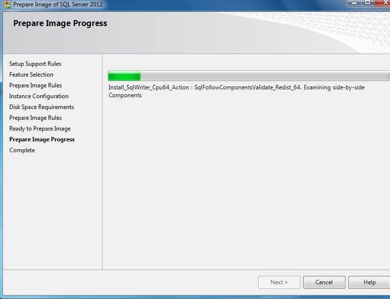 Install Sql Server 2012 Using Sysprep