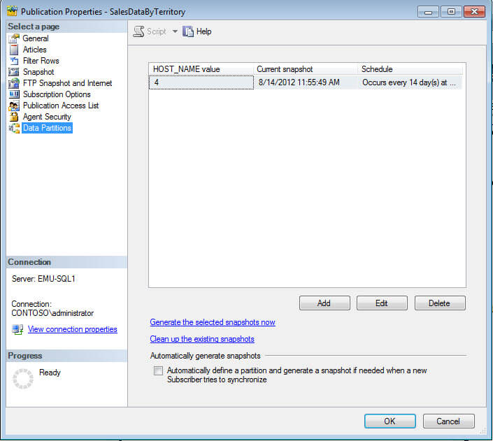 Parameterized Row Filters In Sql Server Merge Replication