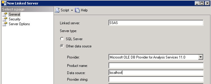 Dynamic Xmla Using T Sql For Ssas