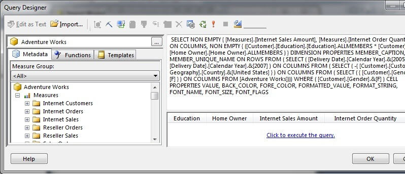 A Quick Way To Start Learning Sql Server Mdx 