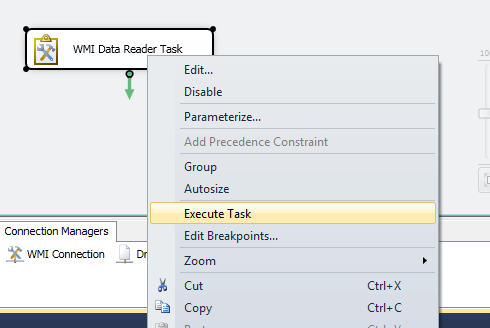 Using the SSIS WMI Task to Gather System Information