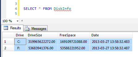 Using the SSIS WMI Task to Gather System Information