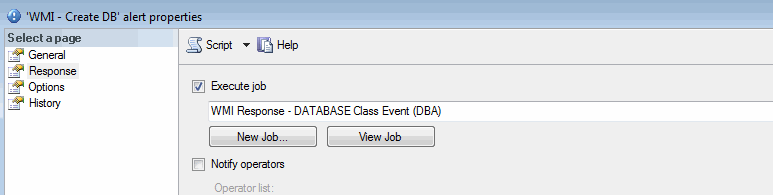 Monitor SQL Server Databases Changes Using WMI Alerts