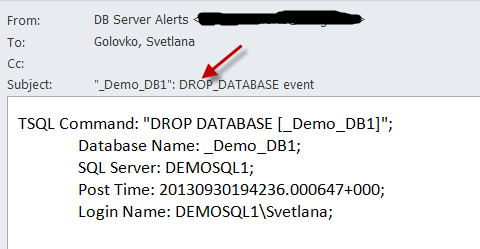Monitor SQL Server Databases Changes Using WMI Alerts