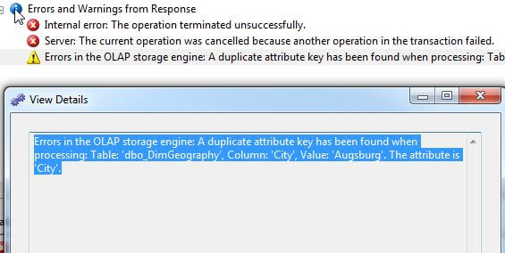SSAS KeyColumn vs NameColumn vs ValueColumn