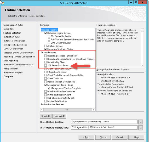 SQL Server Data Tools Missing After Installing SQL Server 2014