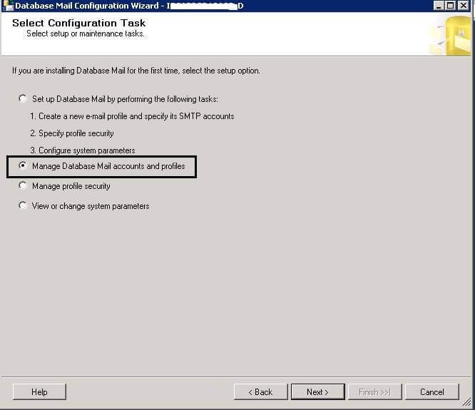 How To Modify Sql Server Database Mail Accounts