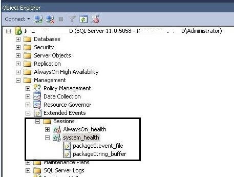 Steps to Recover the system_health Extended Events Session in SQL Server