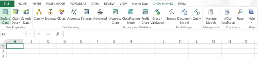Data Mining Model with Excel