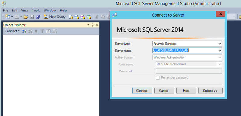 Getting Started with the DAX queries for SSAS
