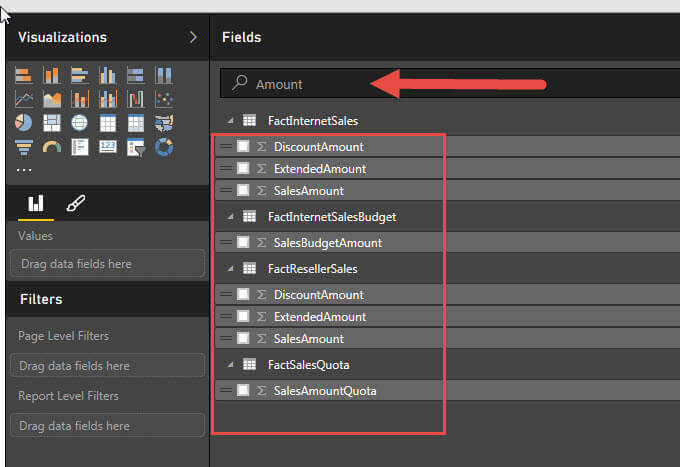 Power BI Desktop Report and Panel Design