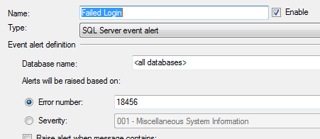 Suppressing SQL Server Alerts to Reduce Emails