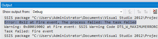 Fire Events, Execute T-SQL and Run SMO with SSIS Script Task