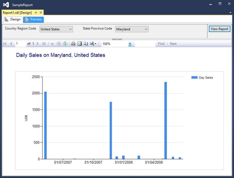 Automatic Ssrs Report Output Of All Report Parameter Combinations 3268
