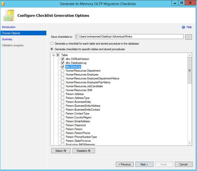 Using In Memory Oltp Migration Checklists In Sql Server 2016 5062