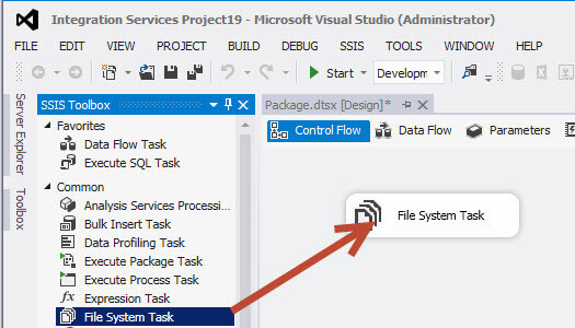 SSIS C# Script Task Example