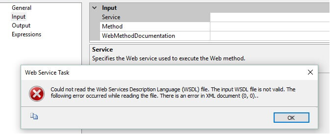 Ssis Script Task To Connect To A Web Service