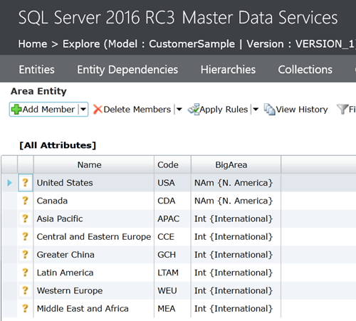 How To Analyze Dependencies In A Sql Sever 2016 Master Data Services Data Model