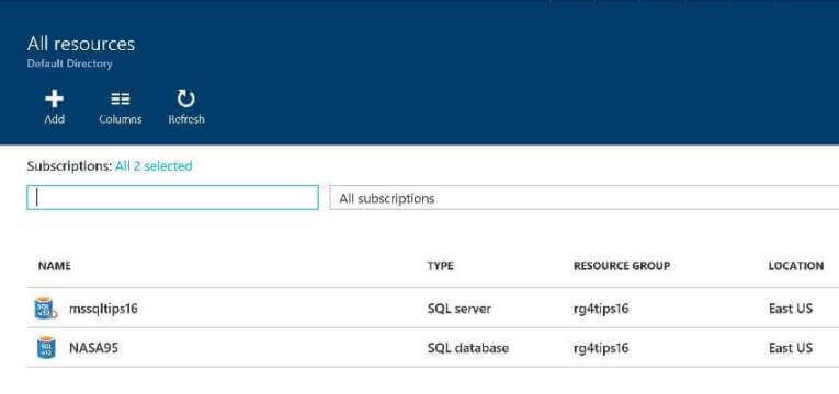 Deploying Azure SQL Database Using Resource Manager PowerShell cmdlets