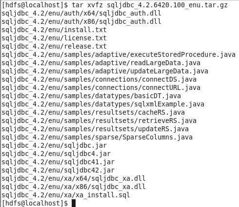 Sqoop Runtime Exception: Cannot Load SQL Server Driver