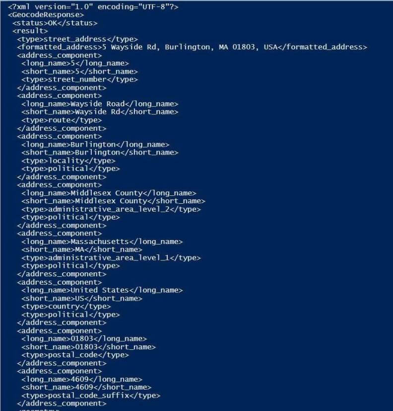 Calculate Geographical Coding And Time Zone For Address In Sql Server