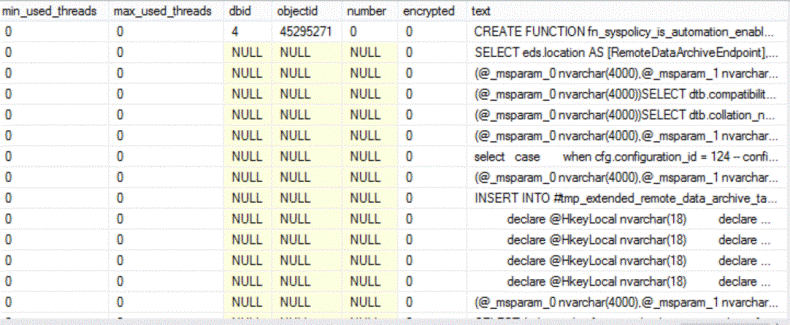 SQL Server 2016 Exec Query Stats DMV Enhancements