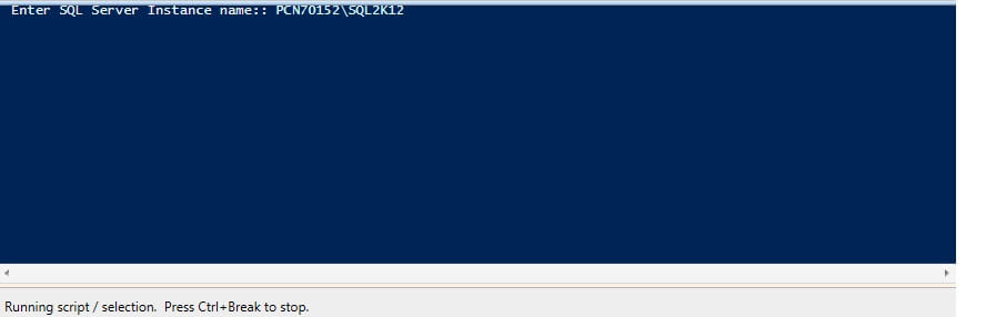 Find current running SQL Server queries with a PowerShell script