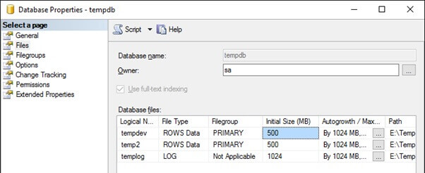 Tempdb Size Resets After A Sql Server Service Restart