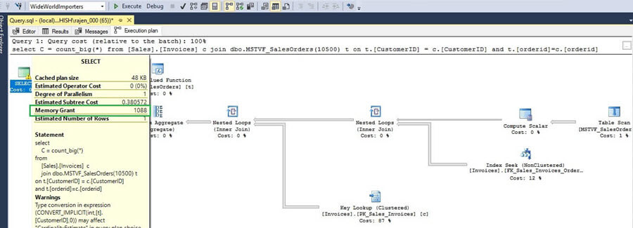 Sql Server 2017 Adaptive Query Processing Query Plan Enhancements With Interleaved Execution