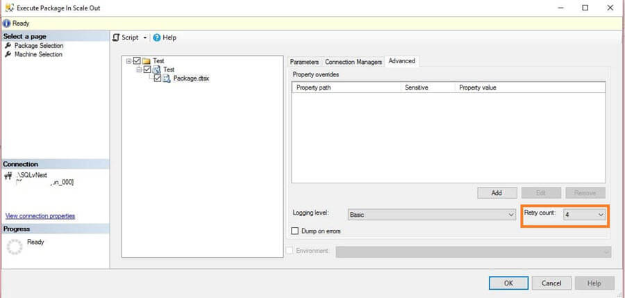 Execute Ssis Package In Scale Out Mode Sql Server 2017