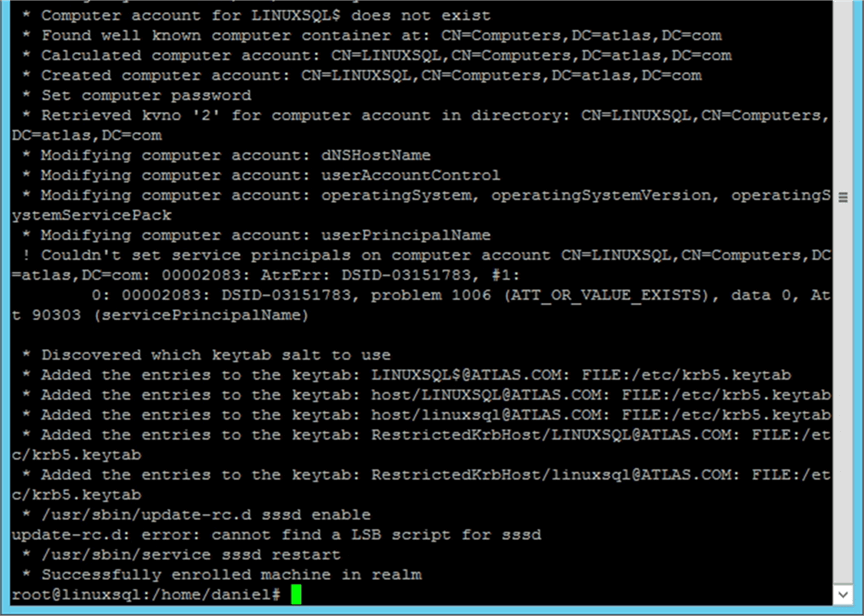 Configure Sql Server On Linux To Use Windows Authentication 3981
