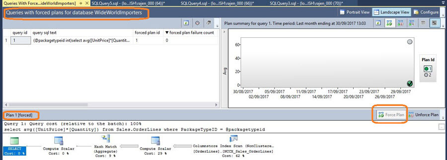 SQL Server 2017 Automatic Query Tuning