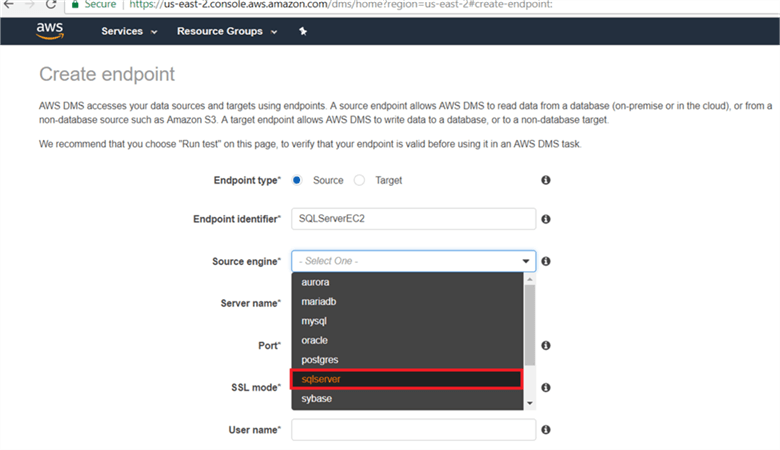 Migrating On Premises Sql Server Data To Amazon Rds