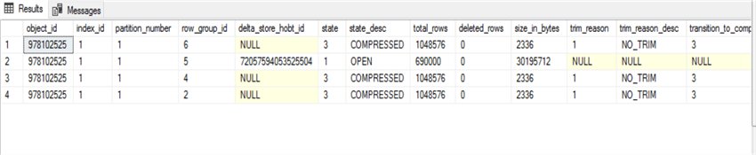 Sql Server Clustered And Nonclustered Columnstore Index Example