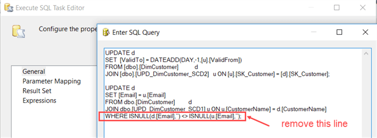 Optimizations for Type 2 Slowly Changing Dimensions in SSIS