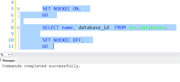 Prevent SQL Code Running by Accident using SSMS and TSQL