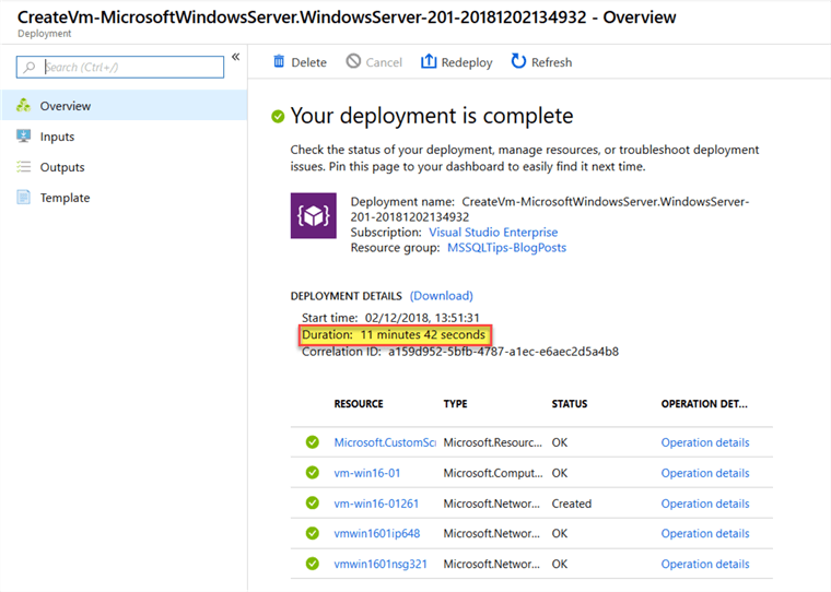 Install DBATools with Azure VM Custom Script Extension – Azure Portal
