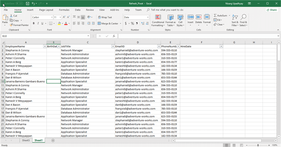 Refresh Excel Pivot Tables Automatically Using Ssis Script Task