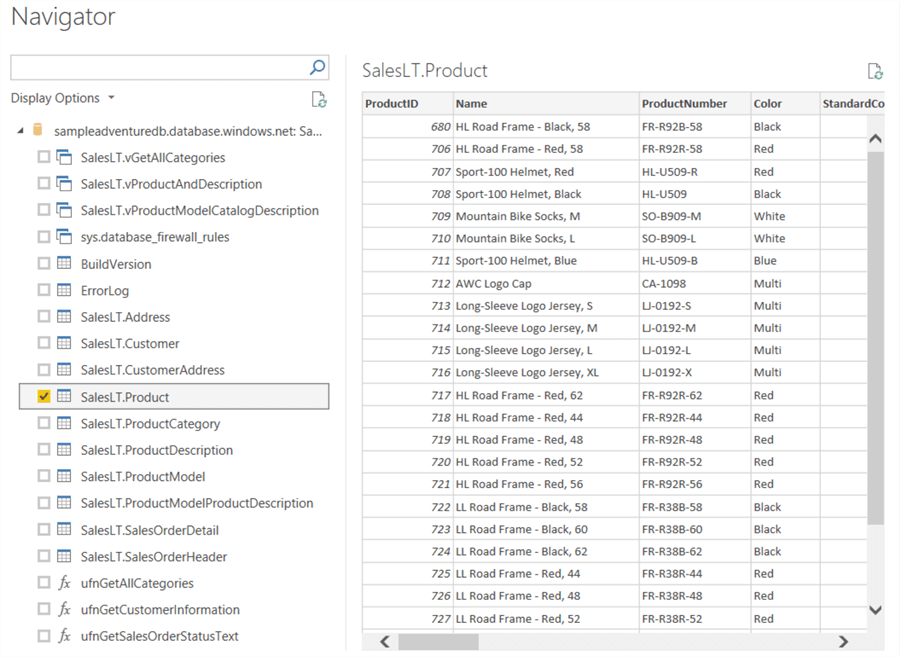 Create Power Bi Connection To Azure Sql Database